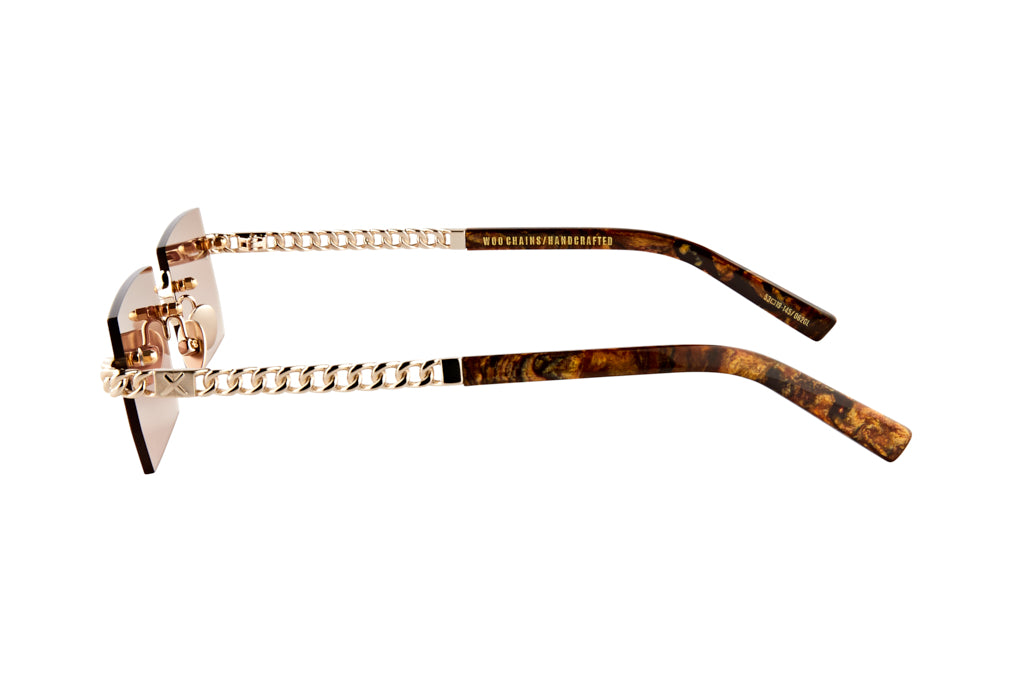 WOO CHAINS - Gold – Oscar & Frank Eyewear